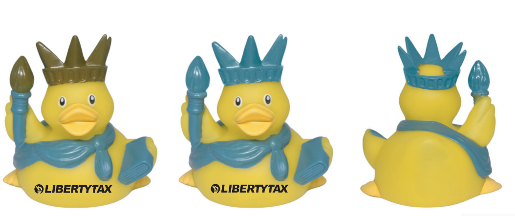 Rubber Lady Liberty Duck© Toy (50) – libtaxstore