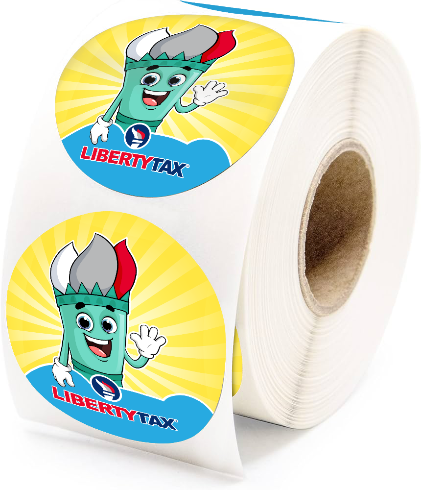 Torchie Stickers on Roll – libtaxstore