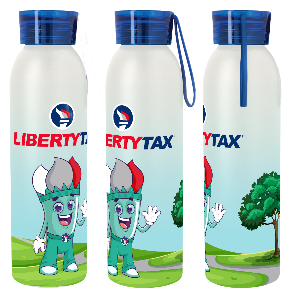 Aluminum Water Bottle with Torchie – libtaxstore